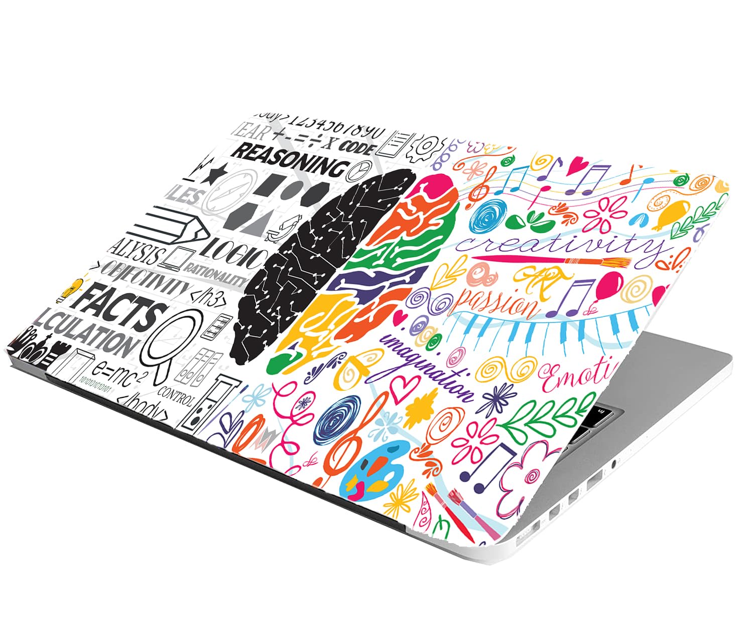 ANCIARY Laptop Skin Stickers Bubble-Free HD Quality Sticker for Laptops ...