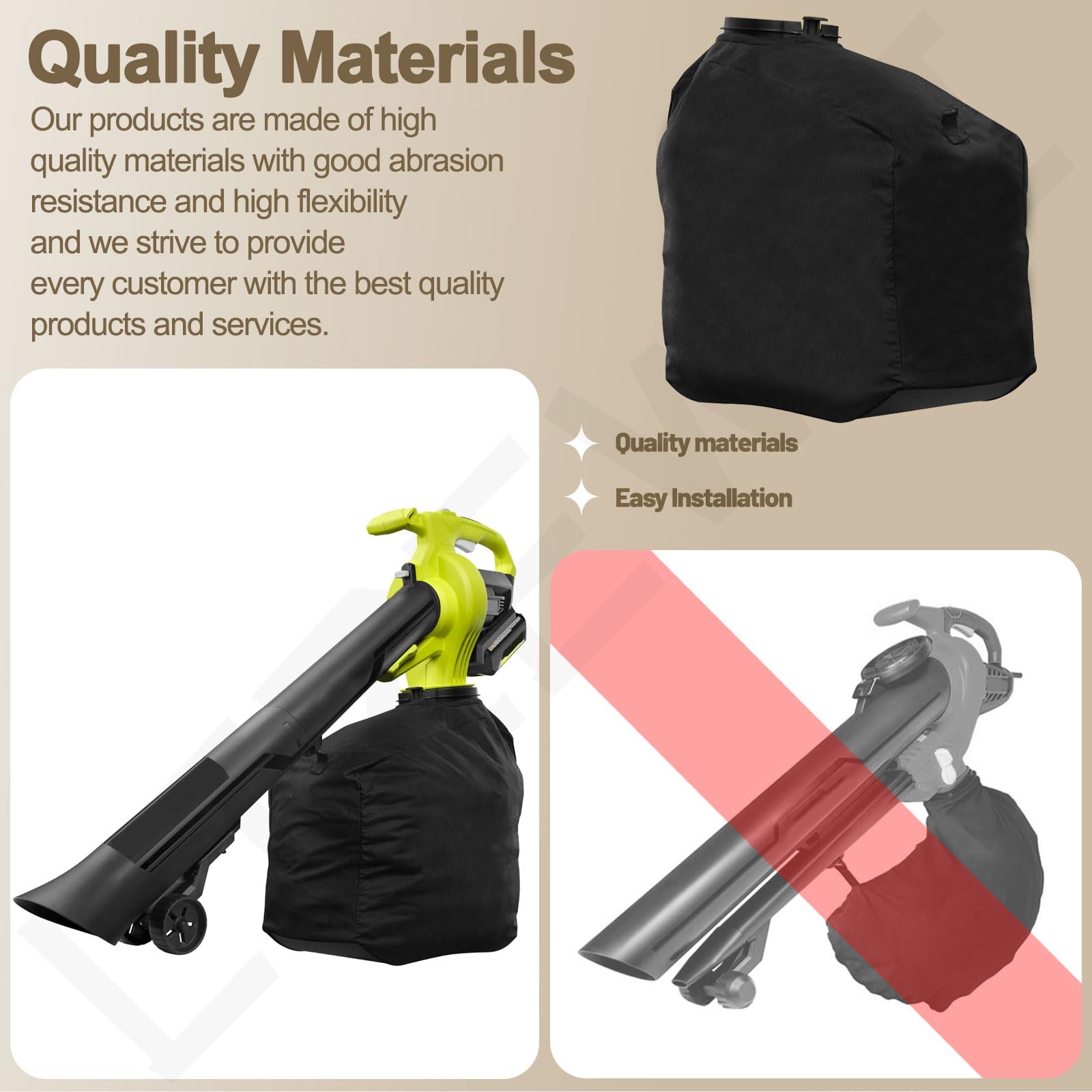 Giant-Vac Leaf Blowers & Vacuums RYOBI 40V Vac Attack Cordless Battery ...