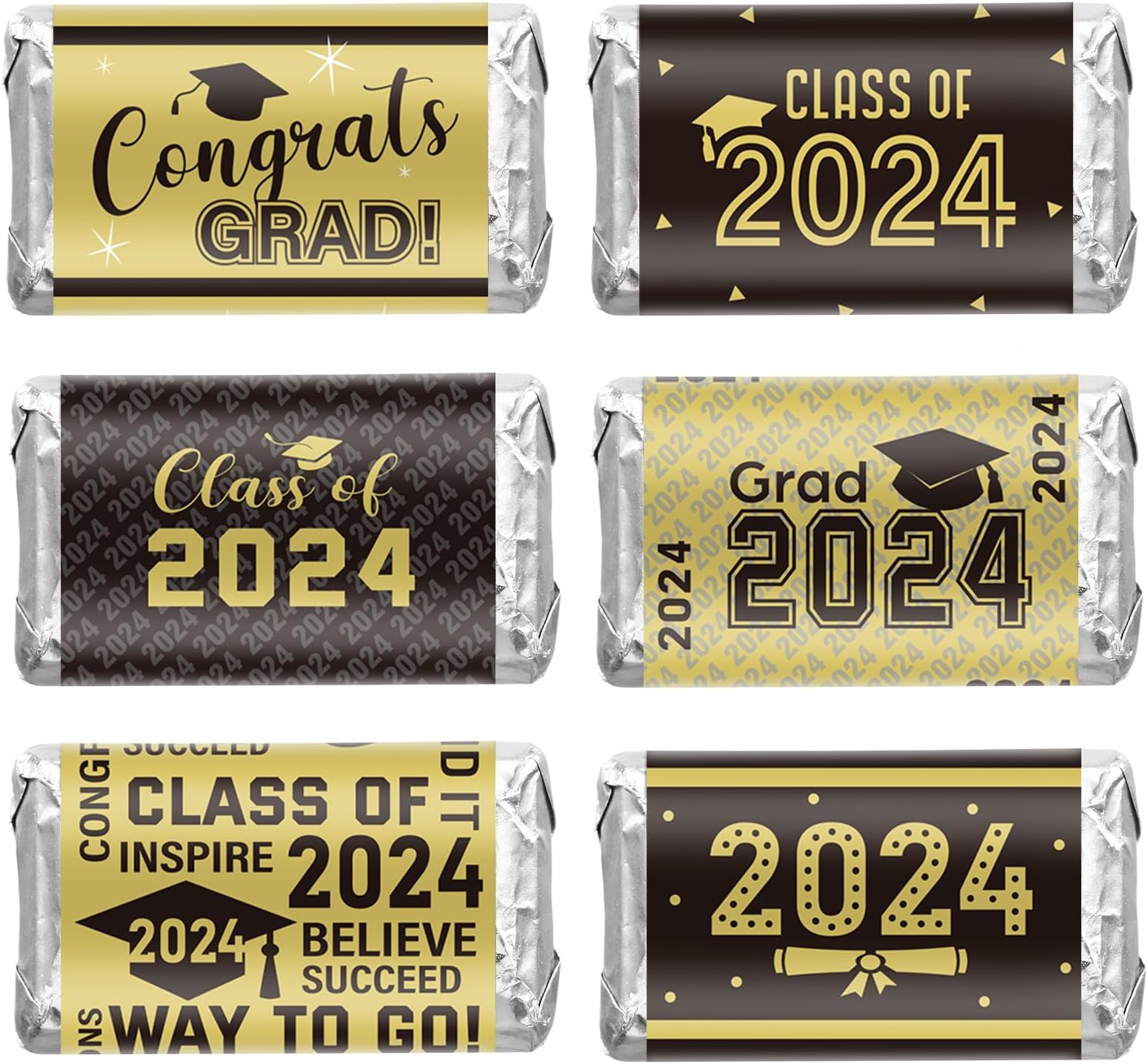 Amazon.com: Outus 180 Pcs 2024 Graduation Decoration Label Sticker ...