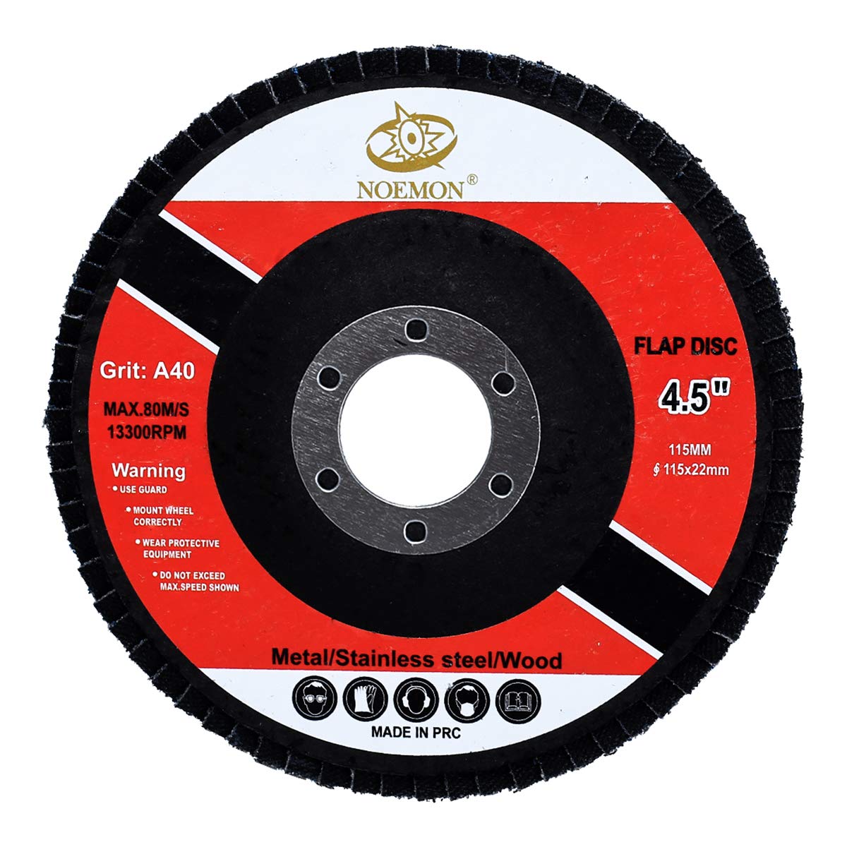 Snapklik.com : 28 Pack 4 1/2 Inch Flap Disc Angle Grinder Sanding Disc ...