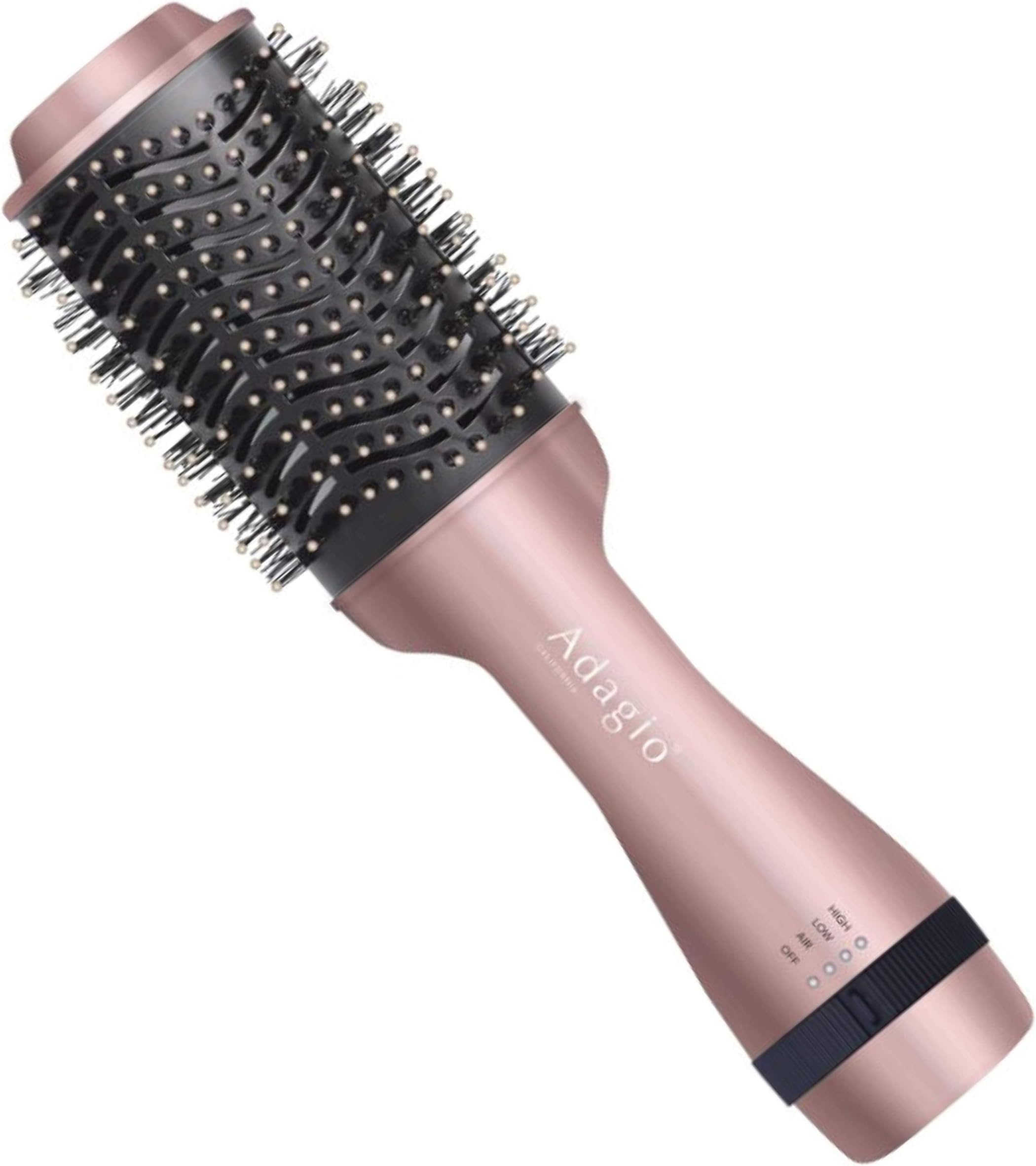 Amazon.com : Adagio California Blowout Brush: 2-in-1 Hot Air Brush ...