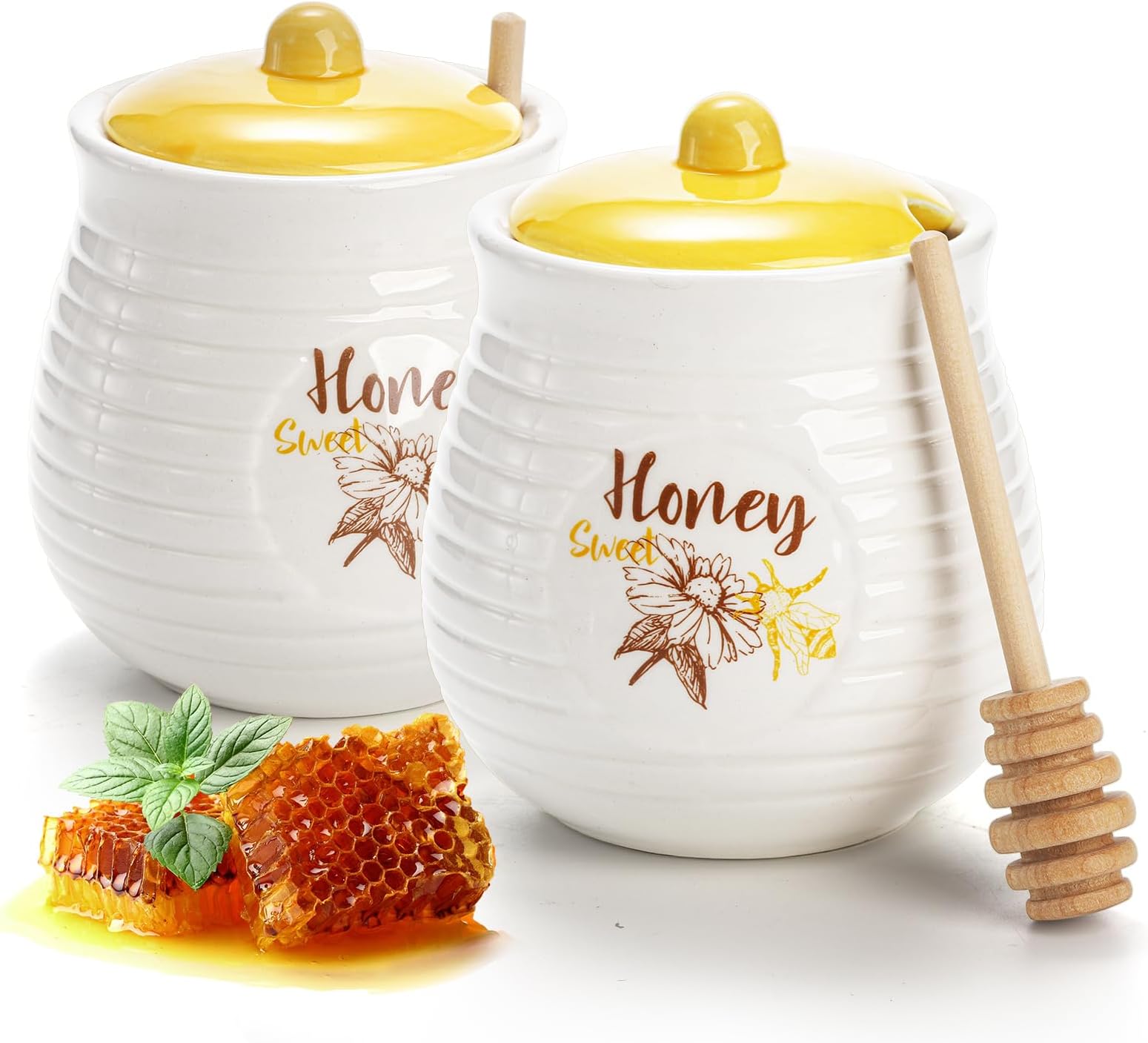 Amazon.com: 12 Pcs Honey Party Favors Bee Party Favors Honey Jars with ...