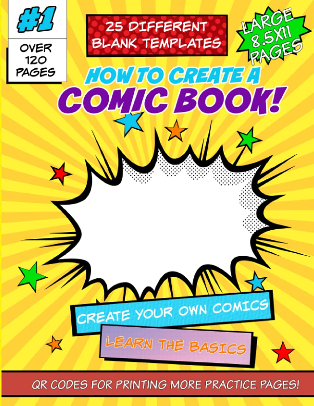 Amazon.com: How To Create A Comic Book: Blank Comic Book Templates for ...