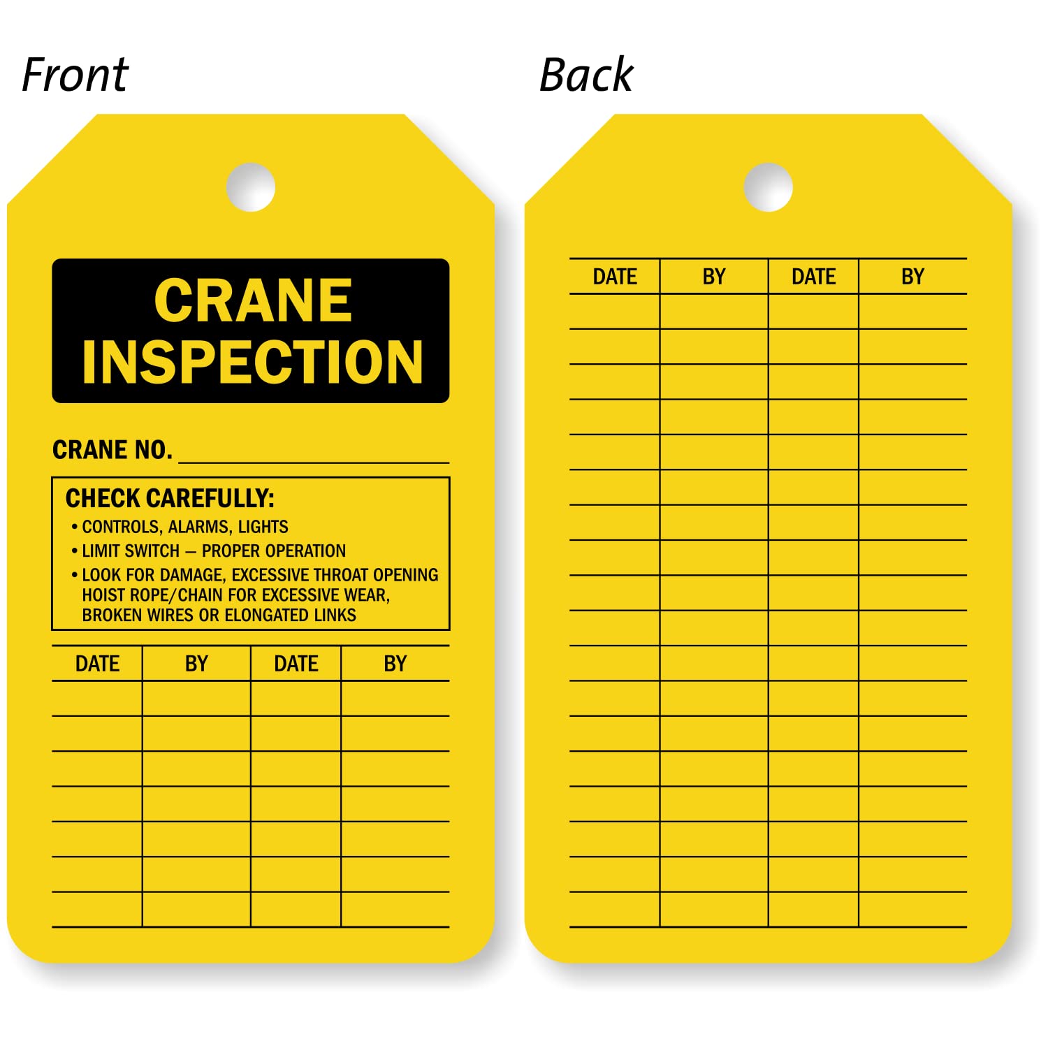 Eye Wash Inspection SmartSign Emergency Shower & Eye Wash Test Record ...