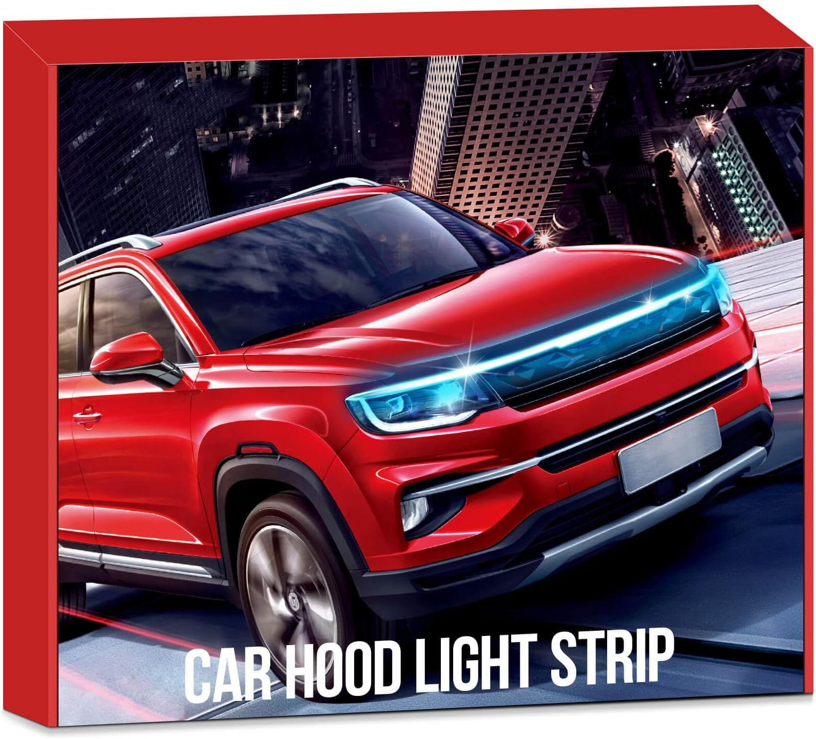 Amazon.com: Car Hood Light Strip - 【𝗛𝗲𝗮𝘃𝘆 𝗗𝘂𝘁𝘆 𝗩𝗲𝗿𝘀𝗶𝗼𝗻】 71 Inches, Ice ...