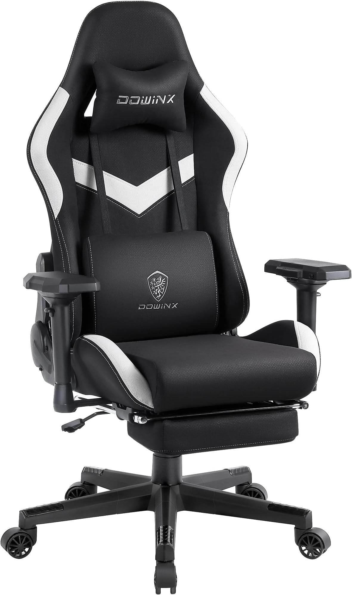 Amazon.com: Dowinx Gaming Chair Tech Fabric with Pocket Spring Cushion ...