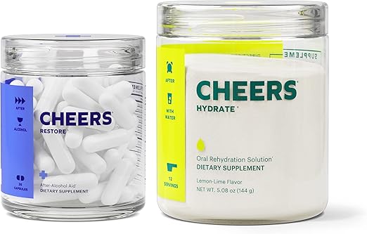 Amazon.com: Cheers Classic Combo | Restore + Hydrate | Rehydrate & Feel ...