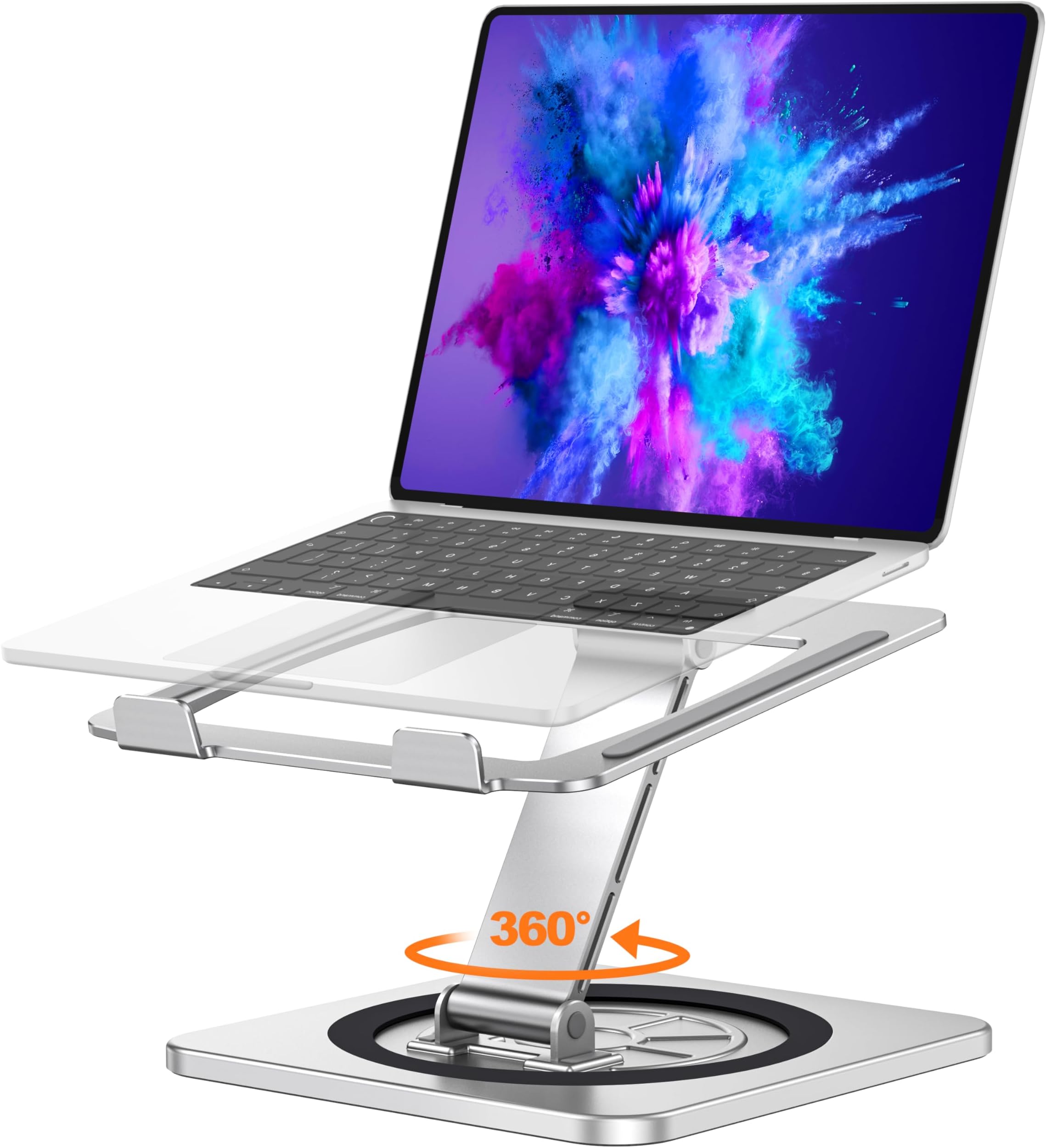 EOIWUY Supporto PC Portatile, [360° Base Girevole] Porta Laptop Stand ...