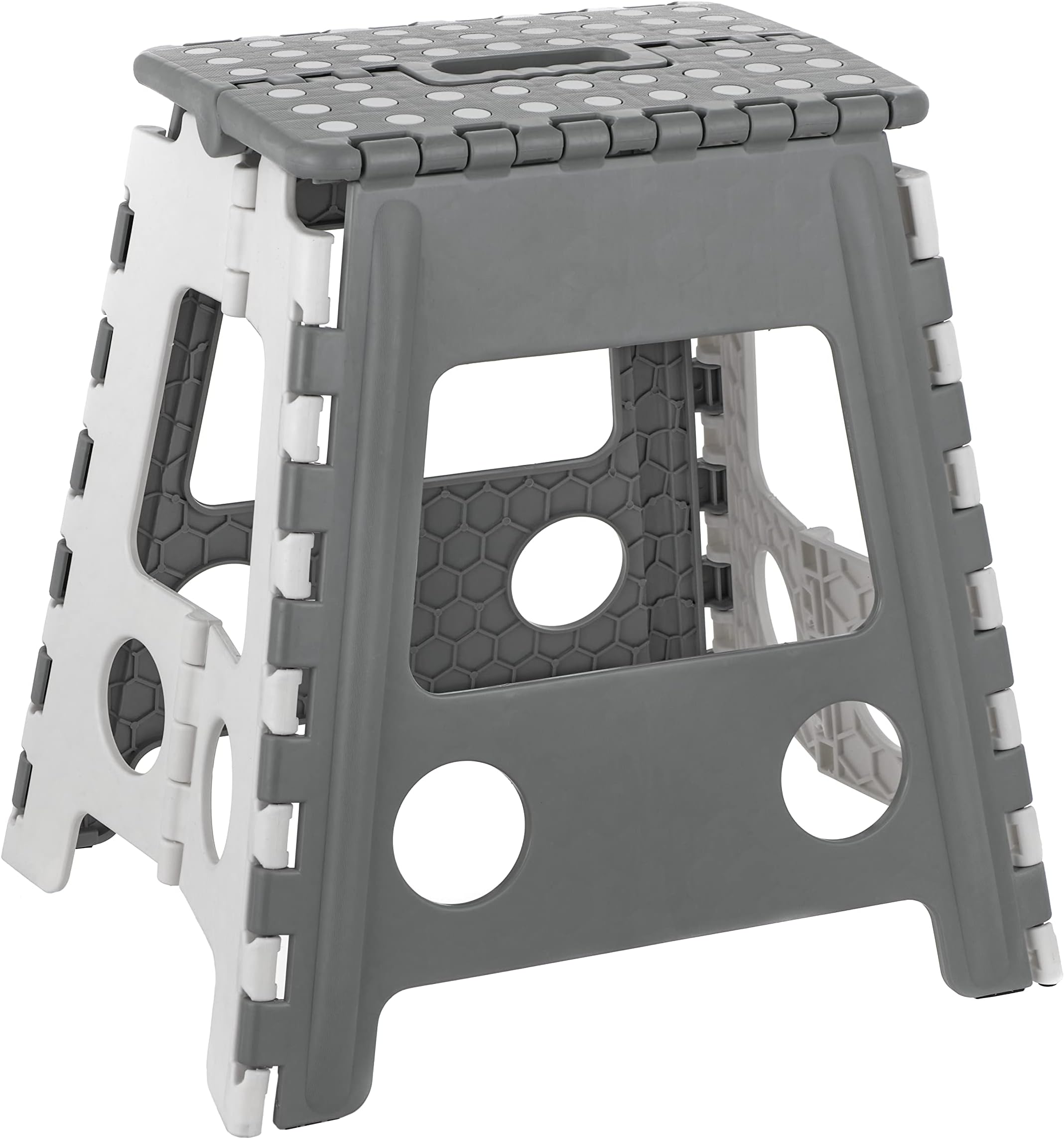 Baroni Home Tabouret Pliable en PVC porté 130 kg Léger et Résistant de ...