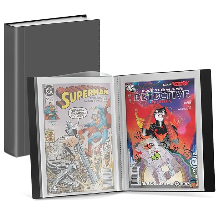 Buy Dunwell Comic Book Storage Album - For Current, Silver Age, Regular ...