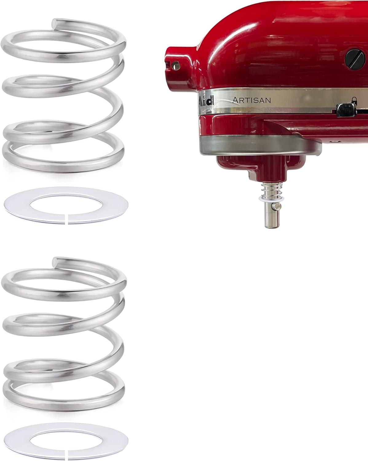 Amazon.com: Auxiliary spring and washer kit for KitchenAid mixer tilt ...