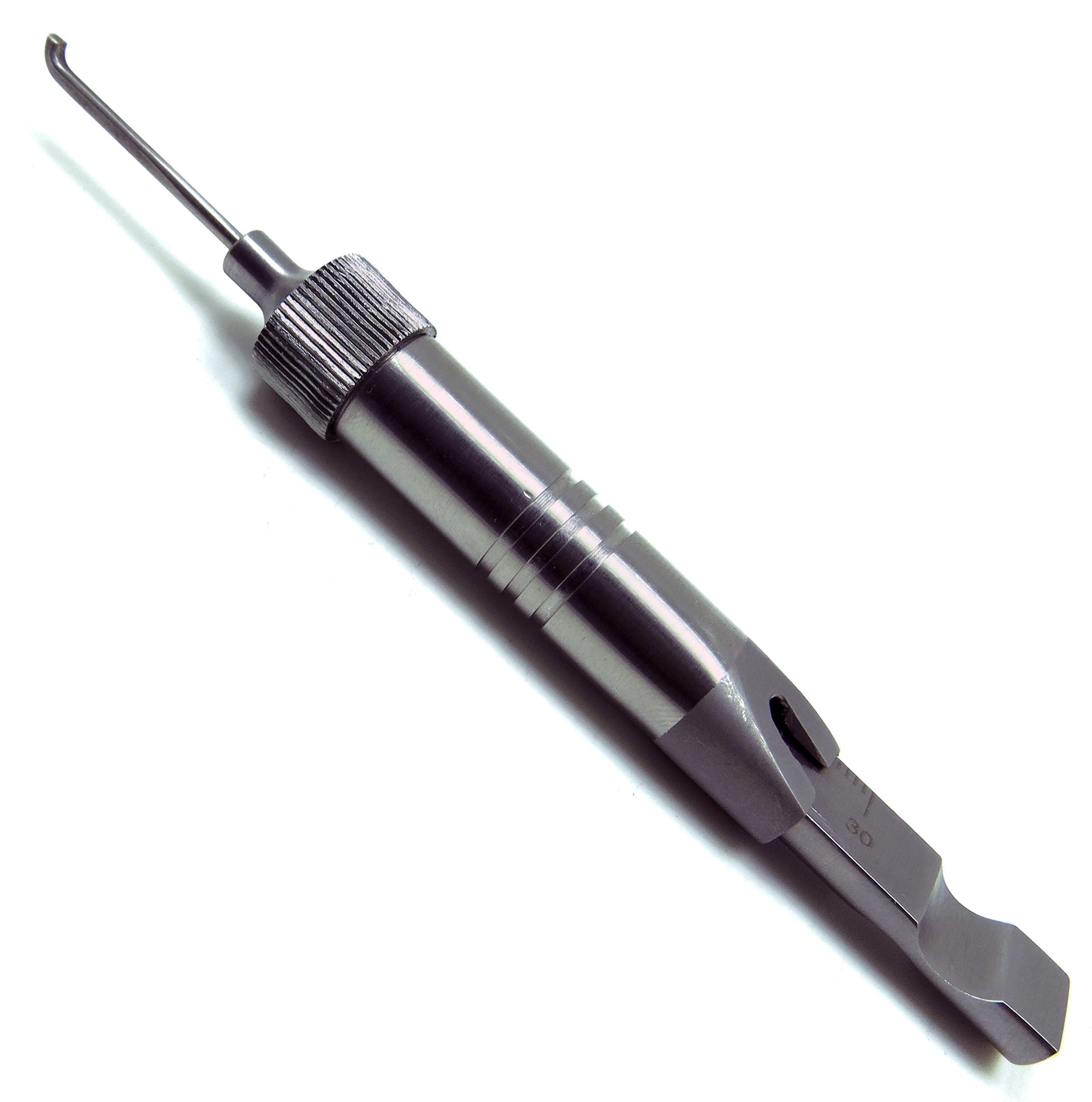 Depth Micrometer Stainless Steel Depth Measuring Gauge 0-30mm - Medical ...
