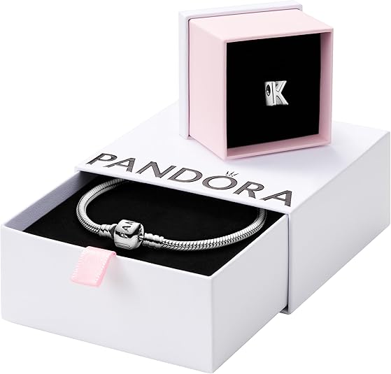 Amazon.com: Pandora Paquete de joyas con caja de regalo, dije de plata ...