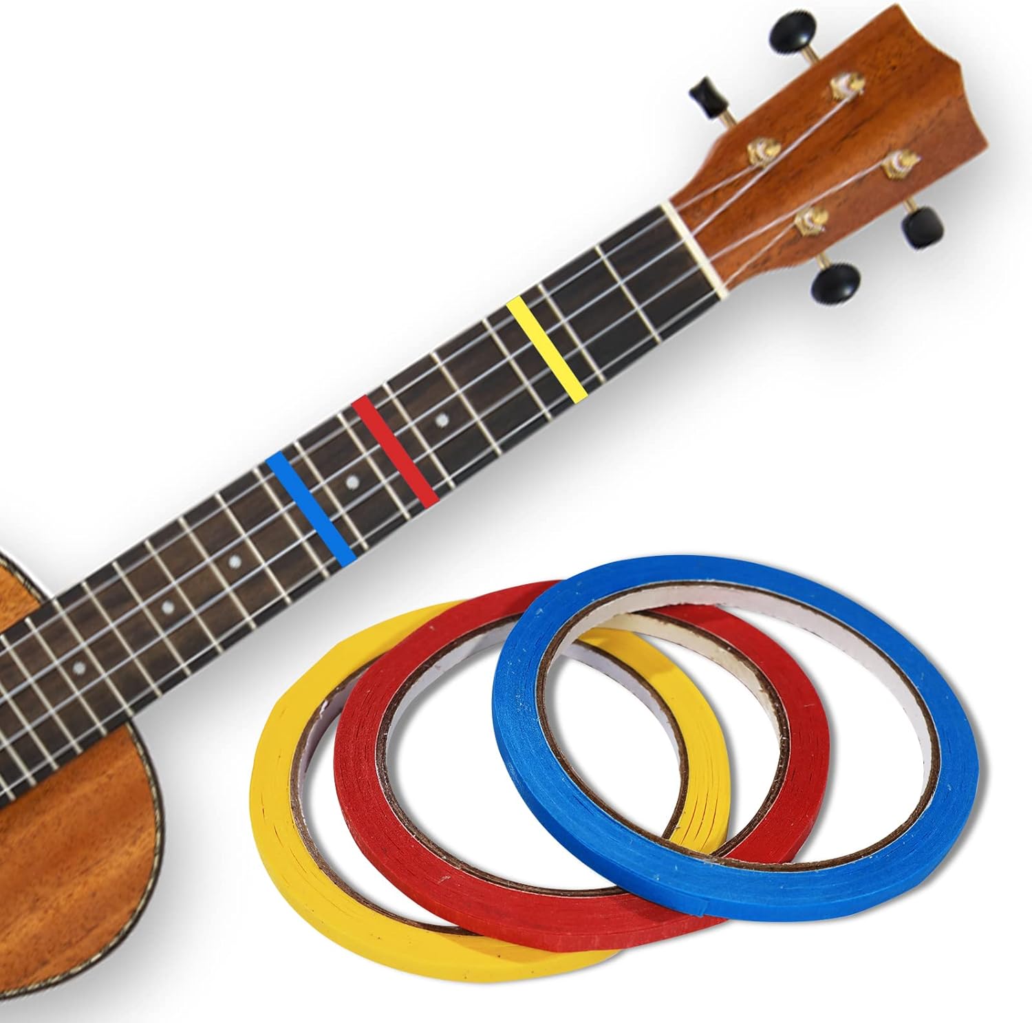 Amazon.com: 3 Pieces Violin Tape Mini Color Violin Fingering Tape for ...