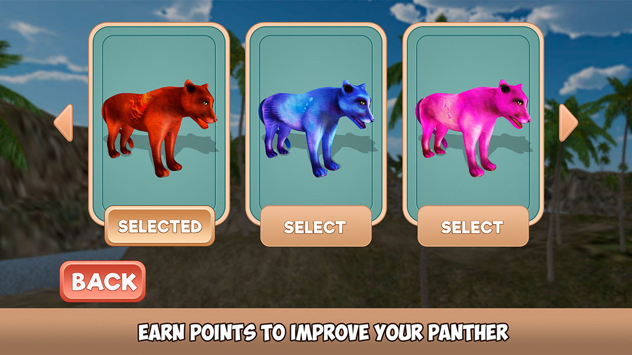 Panther Family African Life: Animal Dash Safari Big Cat Simulator ...