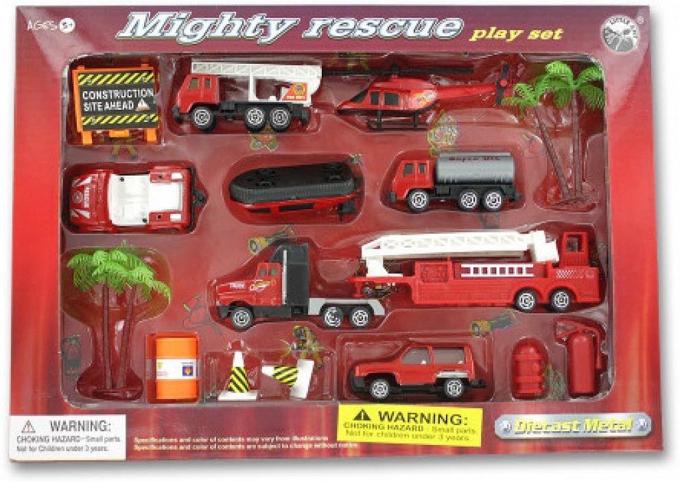 Amazon.com: Fire Rescue Play Set : Toys & Games