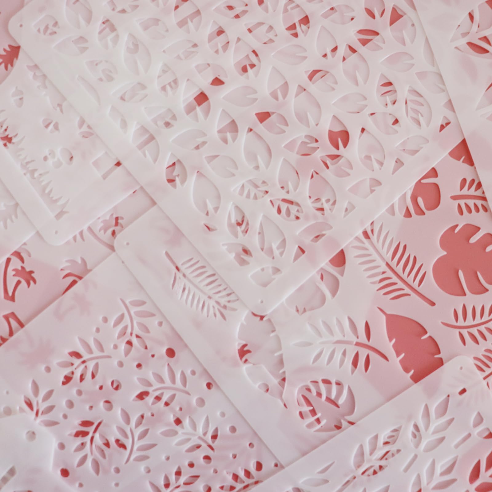Snapklik.com : 16 Pcs 5.5x5.5in Cookie Stencil Baking Stencils For ...