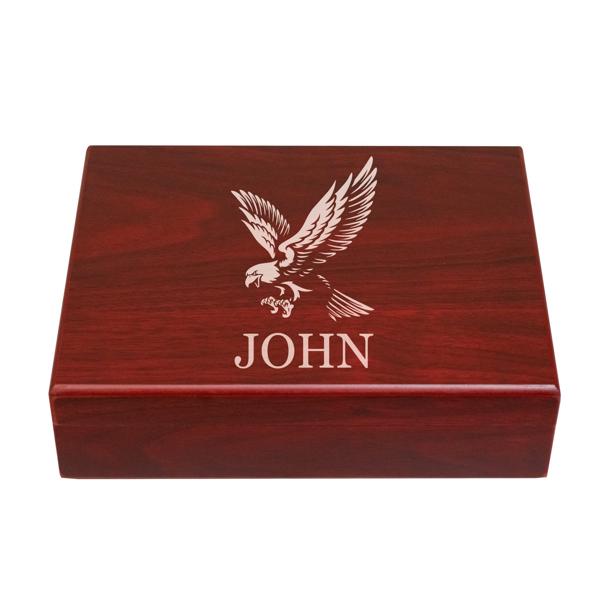 Amazon.com: NEW WORLD ACCENTS Personalized Wooden Box, Engraved Box ...