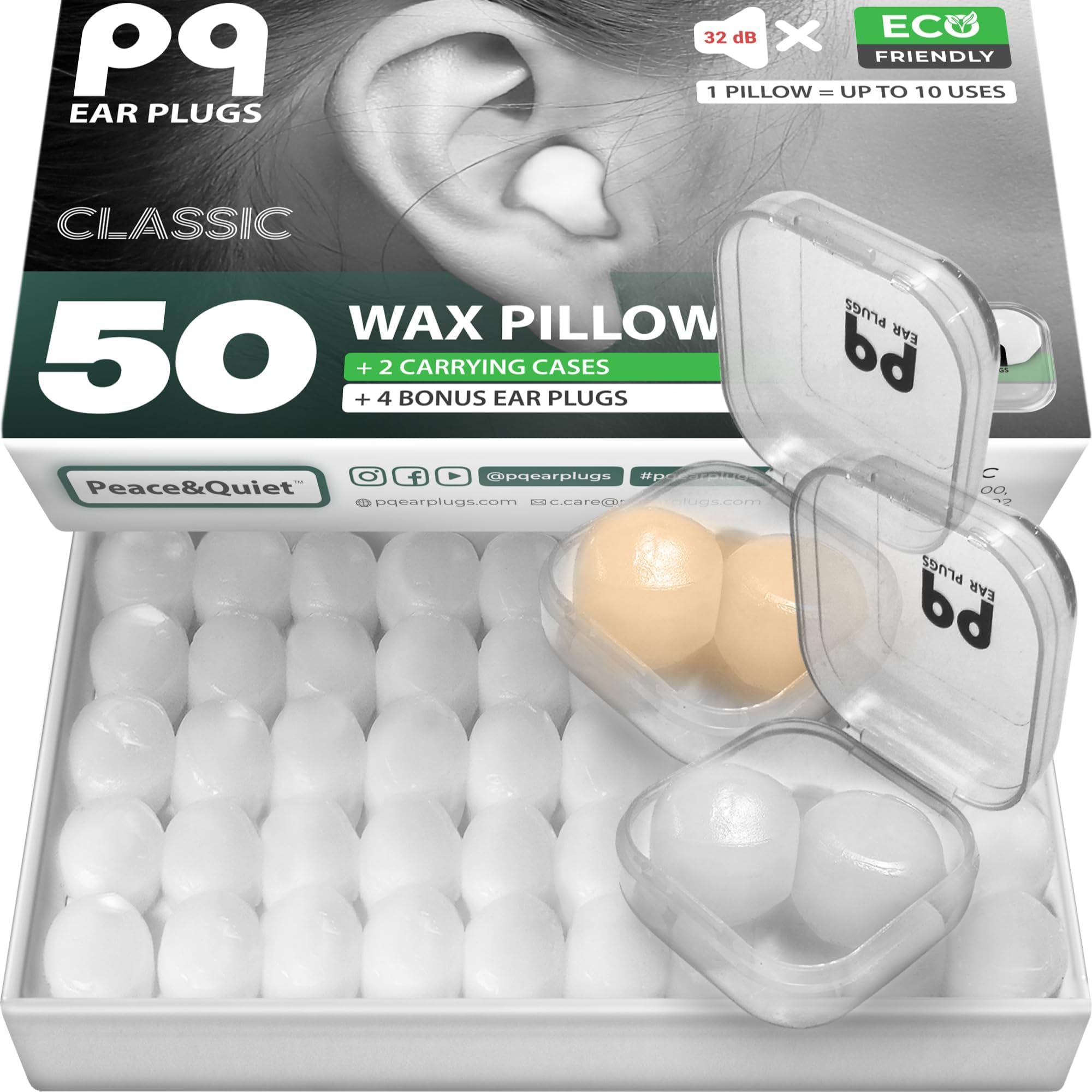 Amazon.com: Mack's Pillow Soft Silicone Earplugs, 12 Pair – The ...