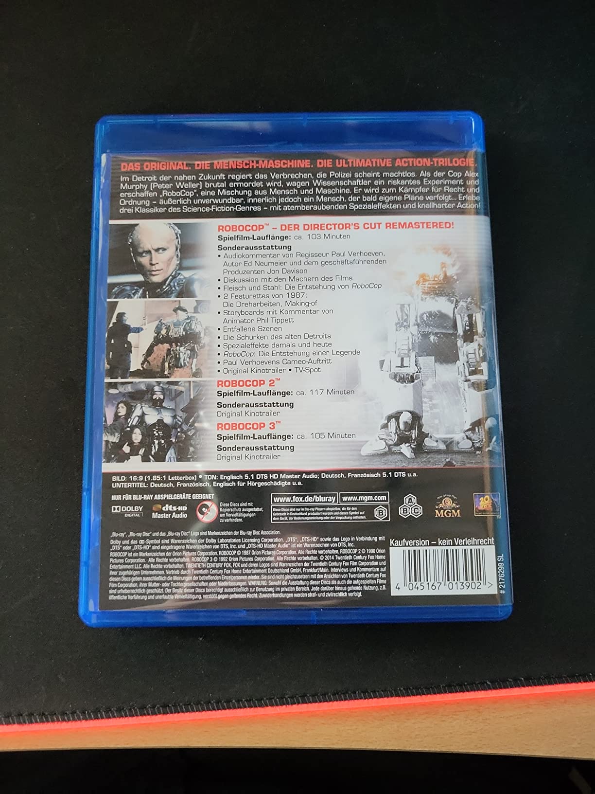 RoboCop Trilogy [Blu-ray]: Amazon.de: DVD & Blu-ray