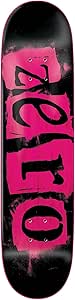 Amazon.com : Zero Punk Assorted Skateboard Deck (8.125) : Sports & Outdoors