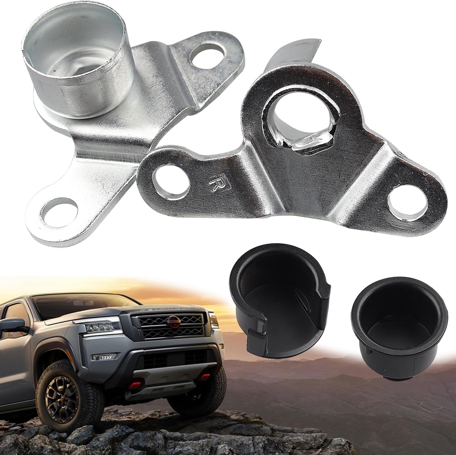 Amazon.com: Covnikyer Tailgate Hinge Kit with Bushing Compatible with ...