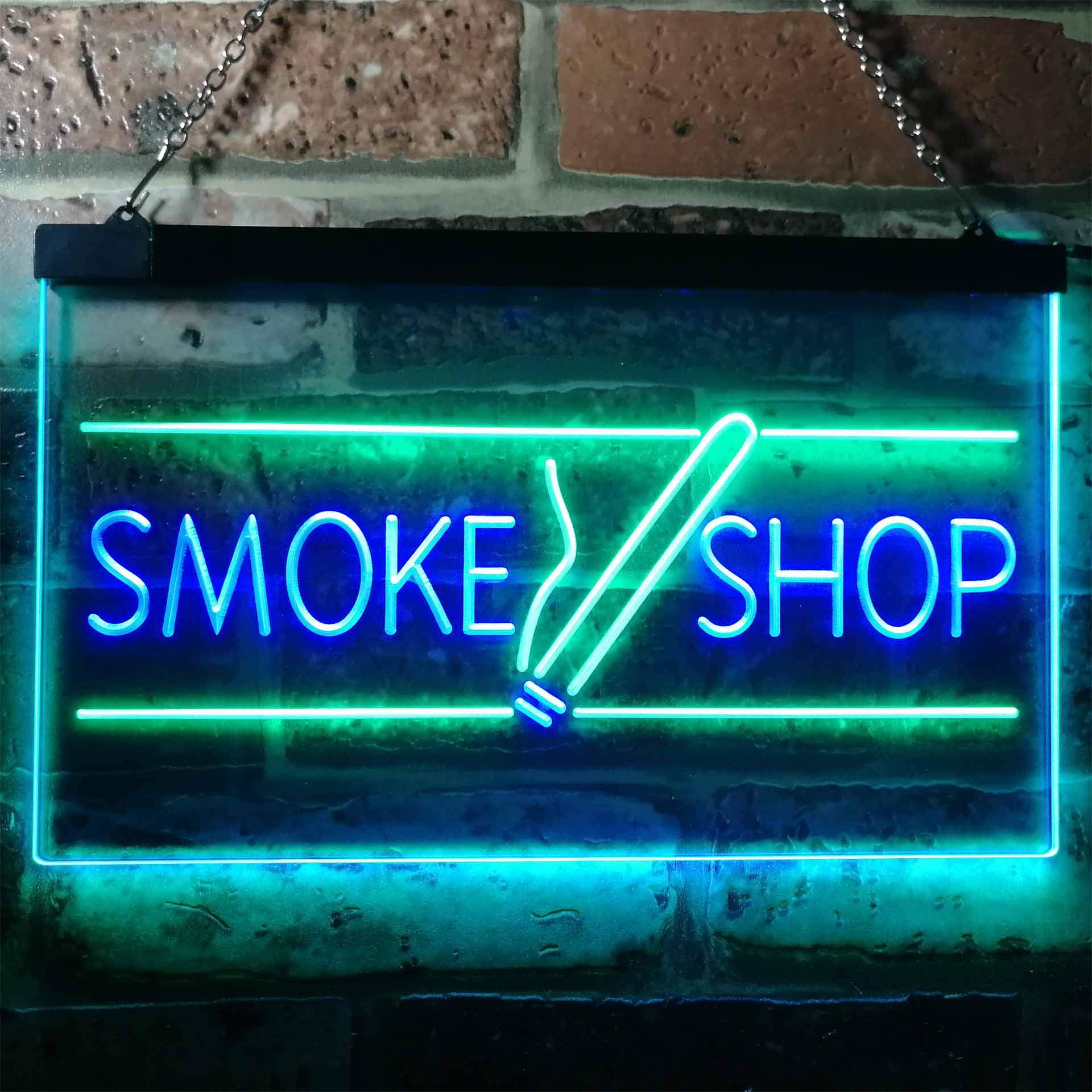 Neon Cigarette Signs Fine Cigars Cigarette Neon Light Sign 20"x16"