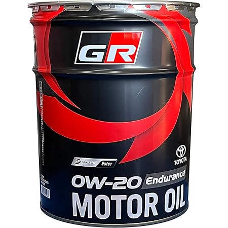 Amazon | TOYOTA（トヨタ）/純正GRモーターオイル Endurance 0W-20 20L 品番：08880-13503 | 車 ...