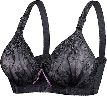 Amazon.co.jp: TXWZM Bras, Sexy Night Bra, Large Sizes, Plush, Natural ...