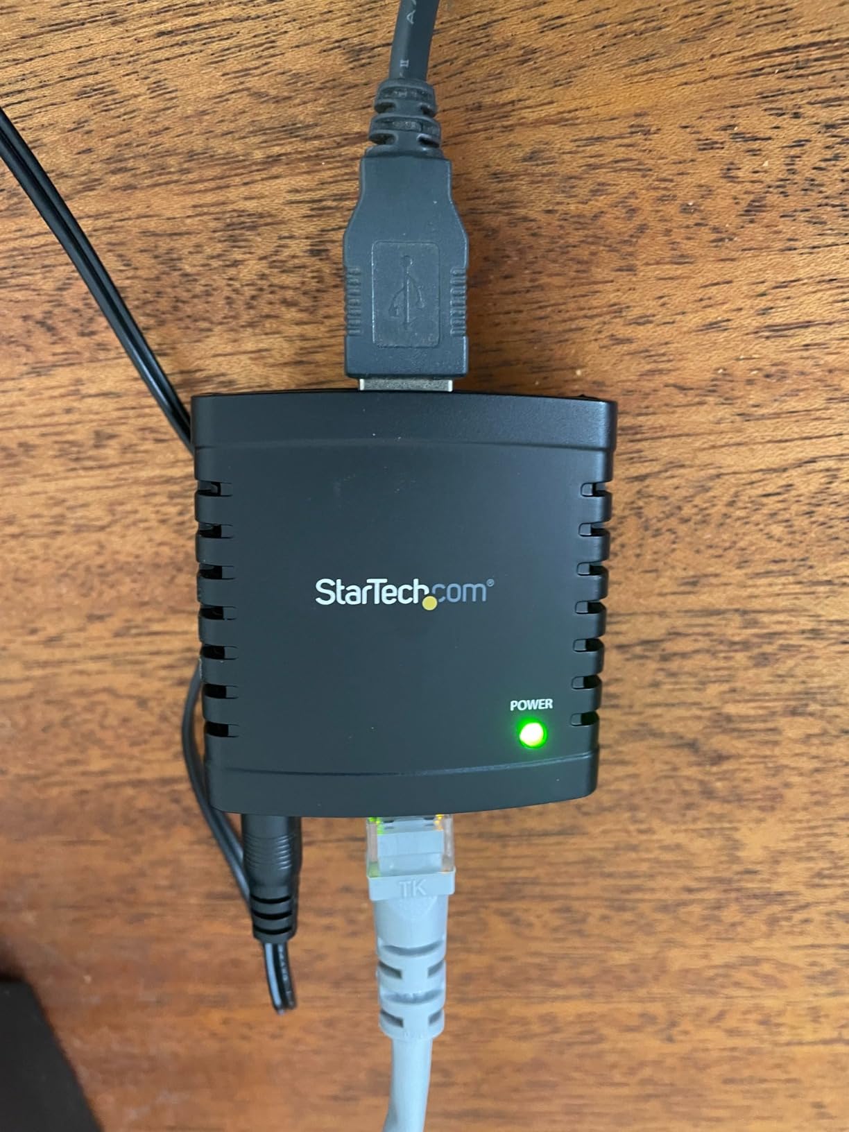 StarTech.com 10/100Mbps Ethernet to USB 2.0 Network Print Server ...
