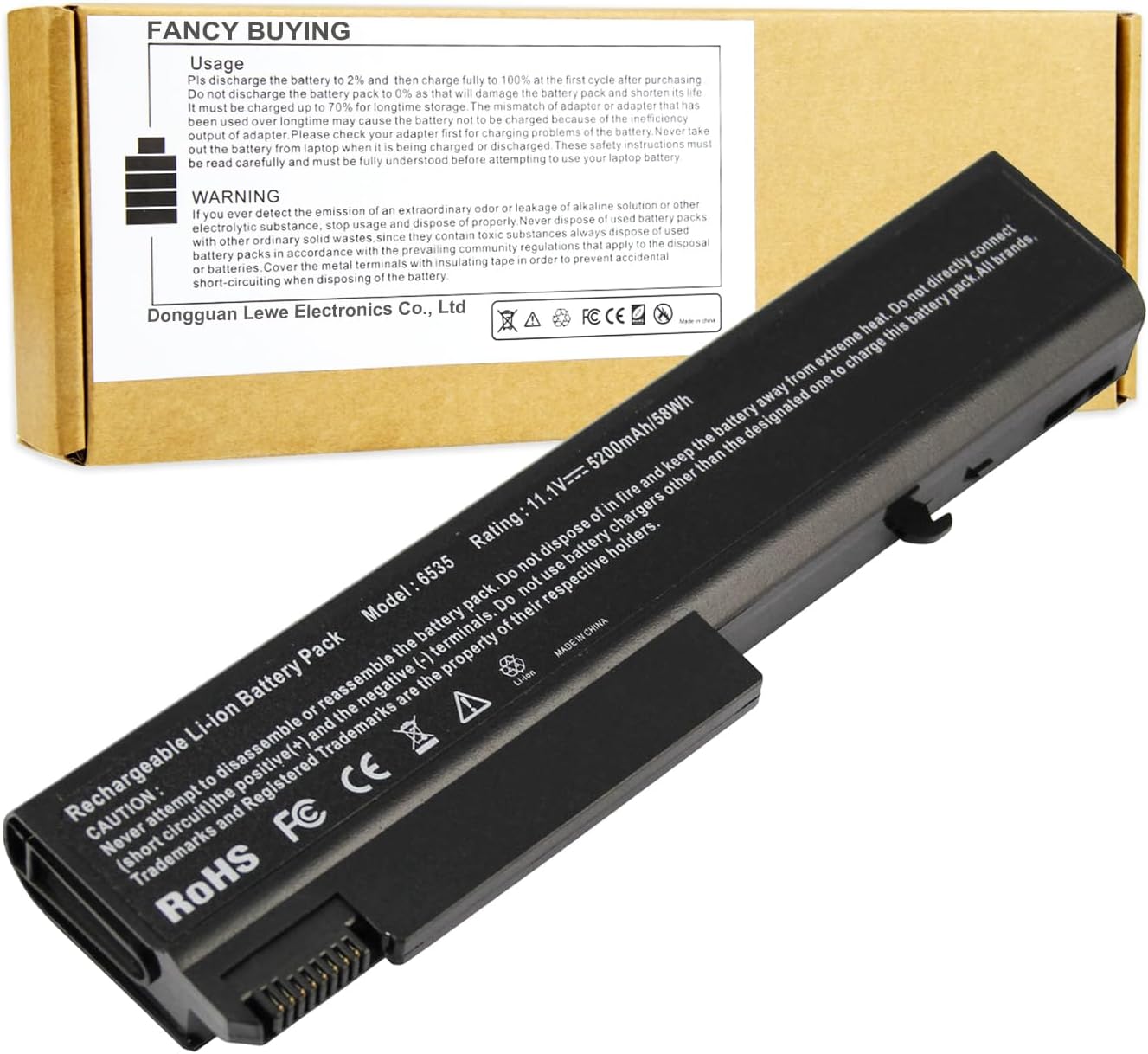 Amazon.com: Futurebatt 9Cell Extended 7800mAh Battery for HP EliteBook ...