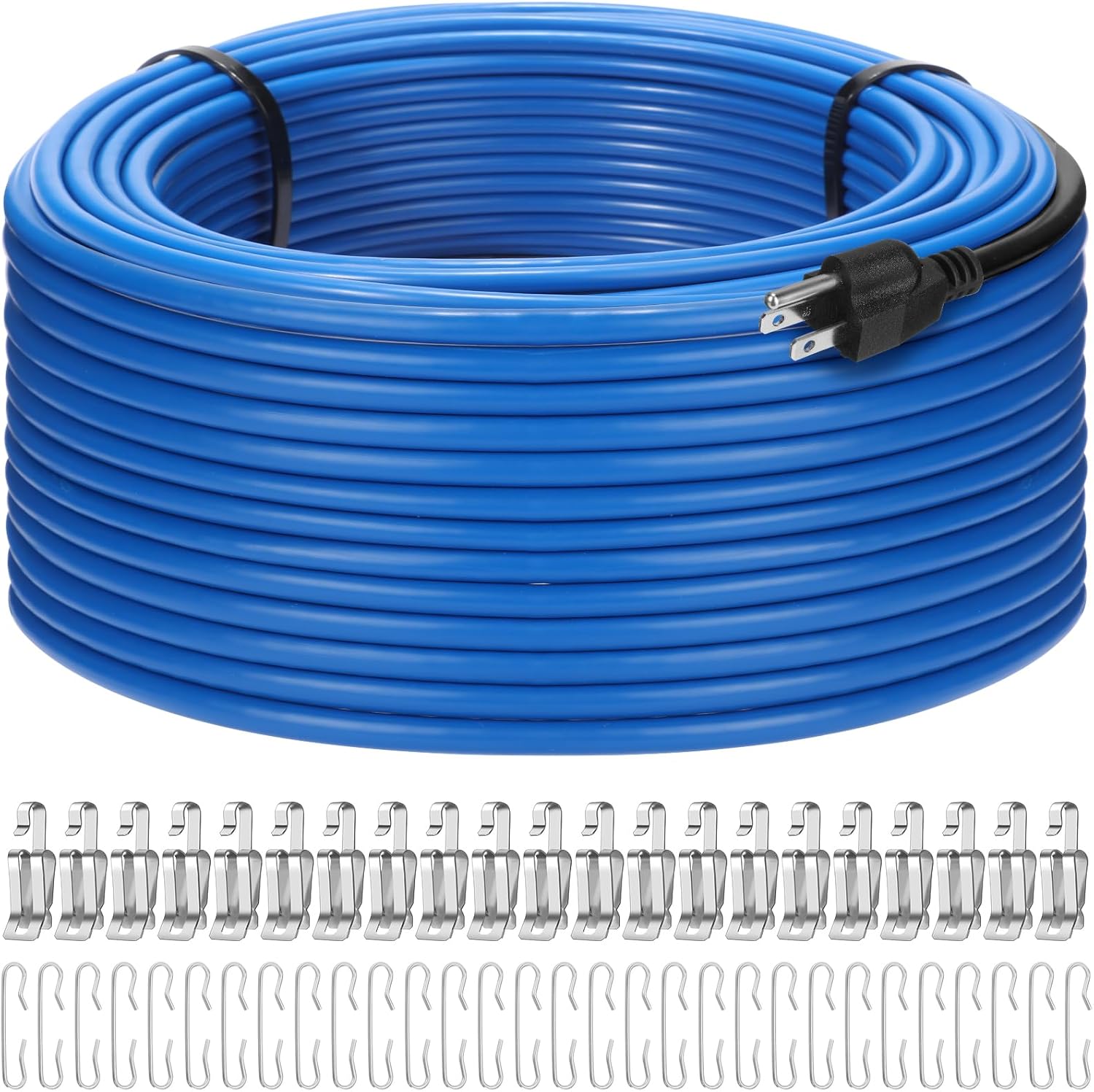 Amazon.com : Copkim 100ft Heat Tape for Roof and Gutters Snow Deicing ...