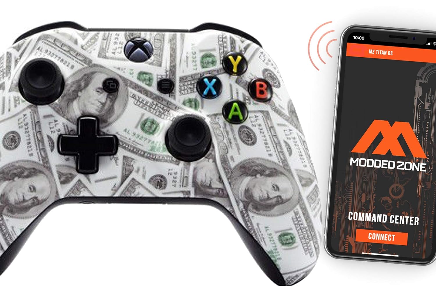 Amazon.com: MODDEDZONE Custom MODDED Wireless Controller for Xbox One S ...