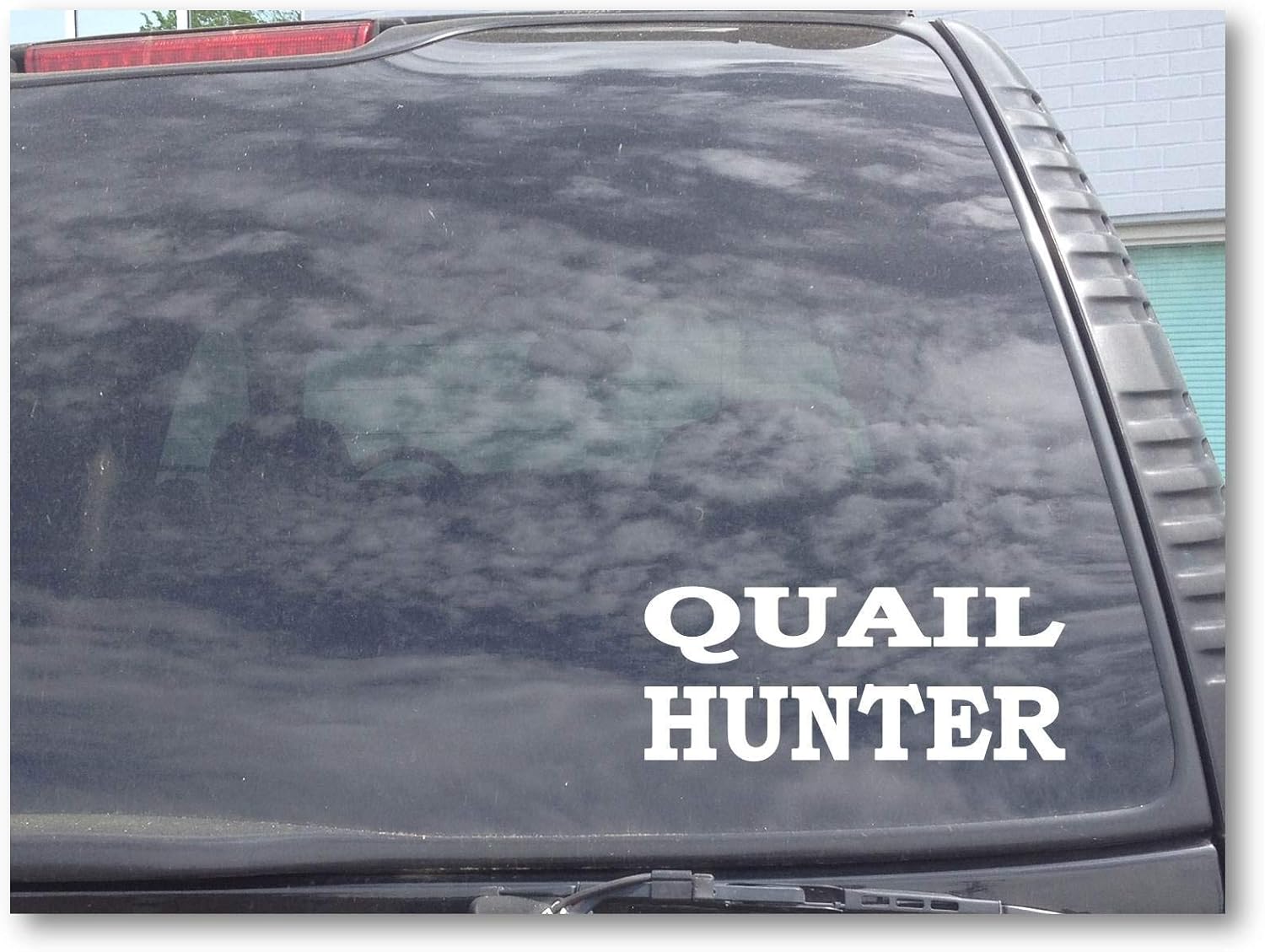 Amazon.com: DECALS USA Quail Hunter Decal Sticker for Car and Truck ...