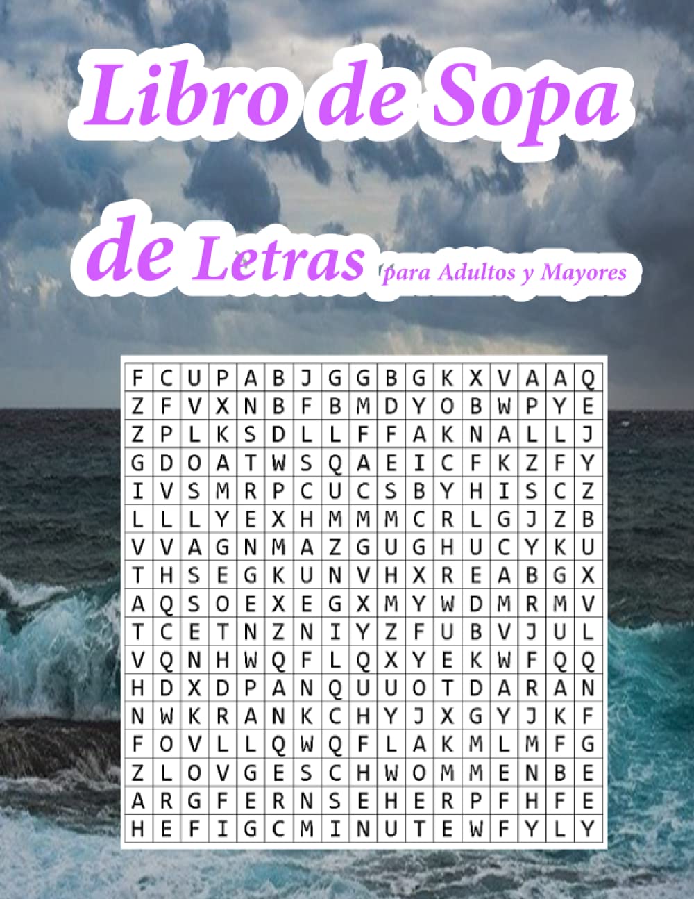 Buy Libro de Sopa de Letras para Adultos y Mayores: sopa de letras para ...