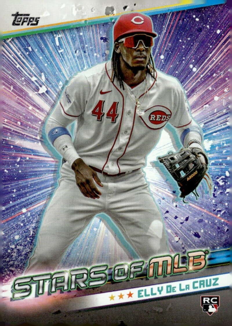 Amazon.com: ELLY DE LA CRUZ RC 2024 Topps Stars of MLB NM-MT Baseball # ...