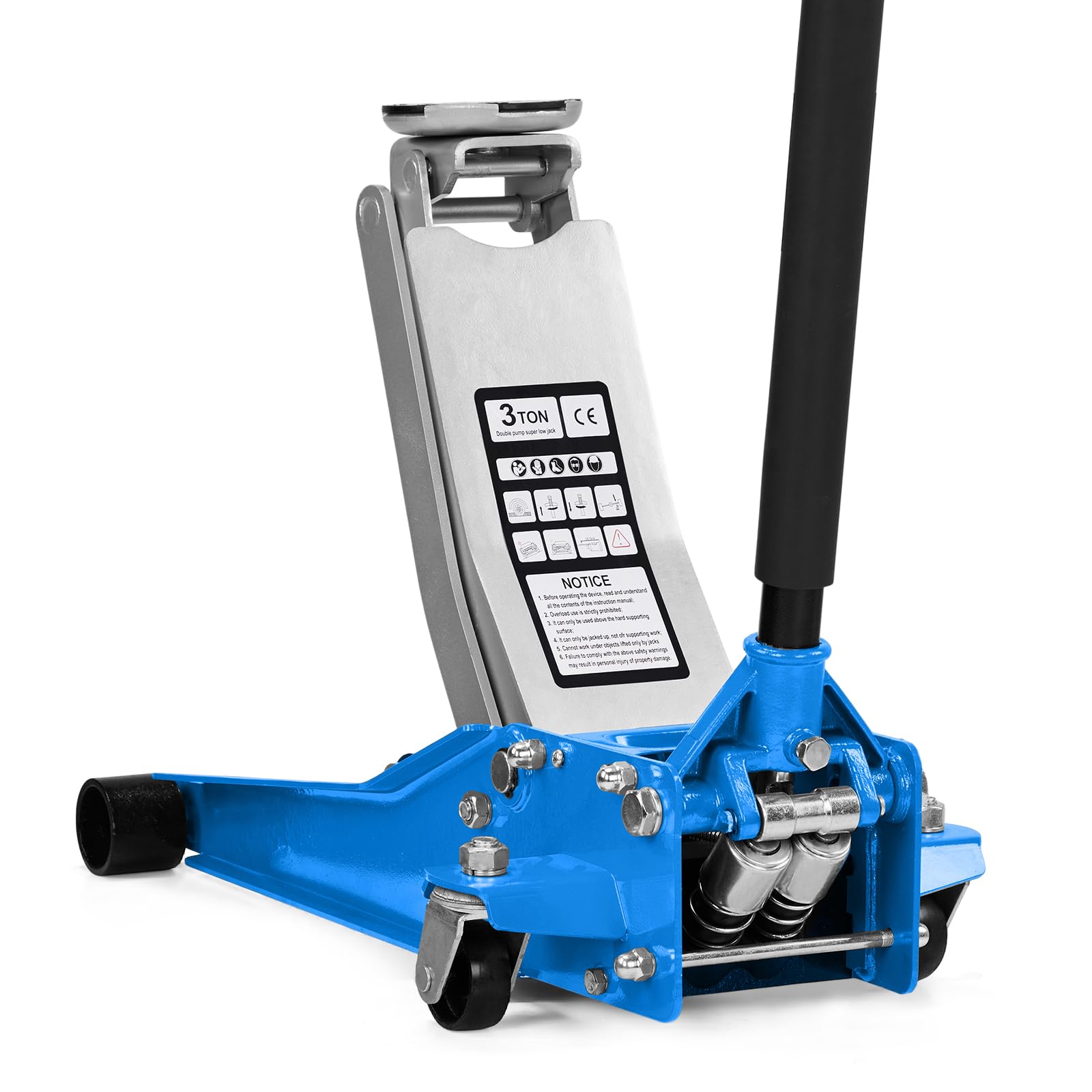 Amazon.com: TUFFIOM Low Profile Floor Jack, Heavy Duty Jack with Dual ...