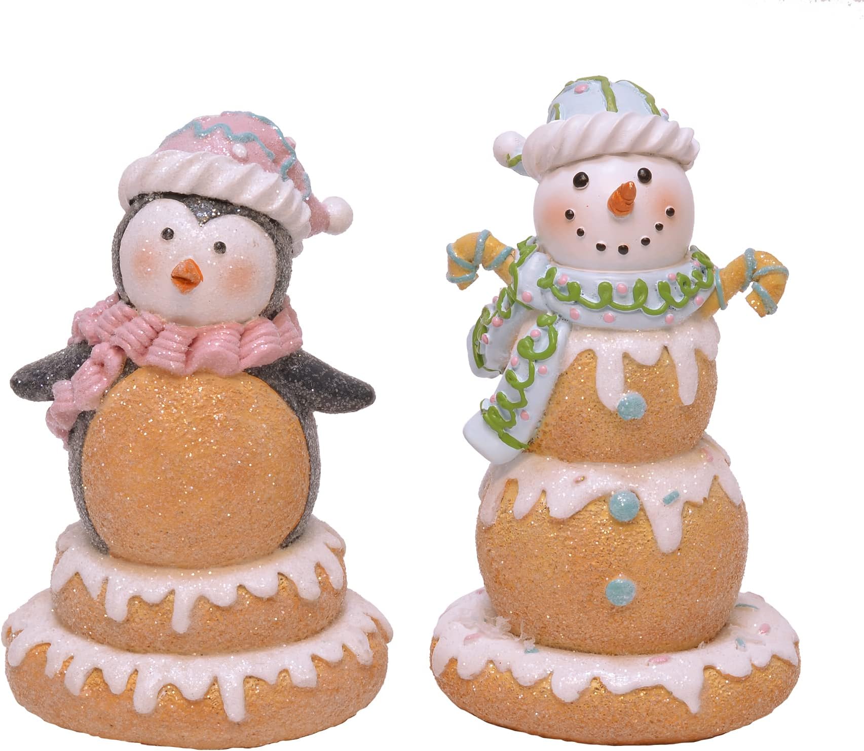 Amazon.com: Mark Feldstein & Associates Holiday Stacked Gingerbread Men ...