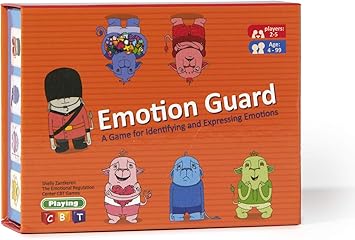Amazon.com: Playing CBT Emotion Guard Kids Feelings Cards Game ...
