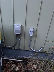 Leviton 5278-CWP 15 Amp, 125 Volt, Power Inlet Receptacle, Straight ...