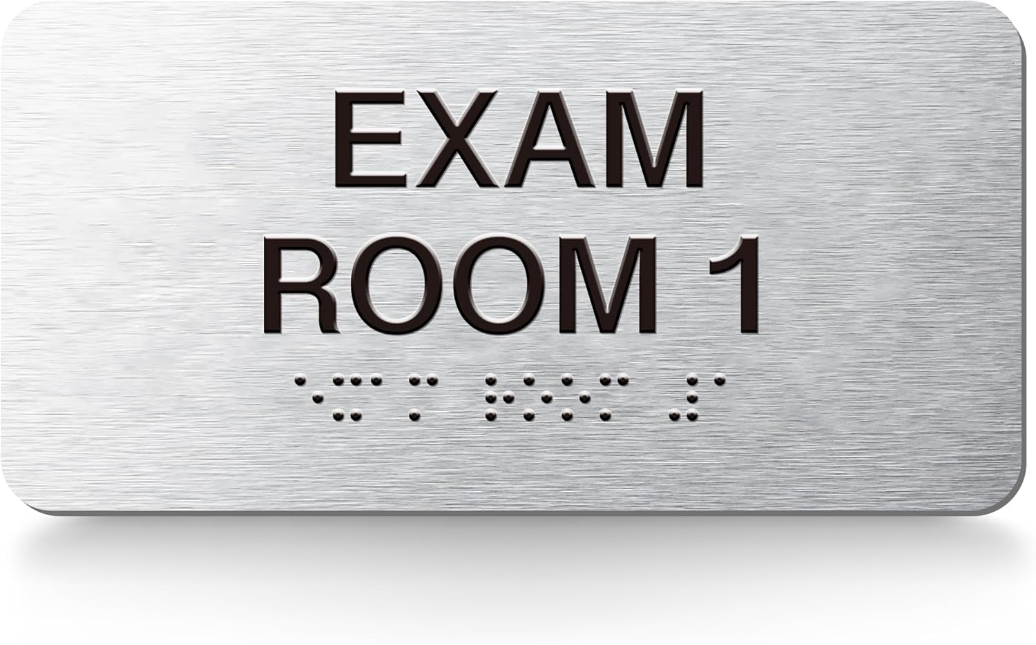 Amazon.com : Exam Room Signs with Raised Text & Grade 2 Braille –,Easy ...