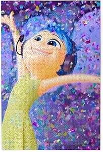 Amazon.com: TIYZZ 35 Pieces Wooden Puzzle Inside Movie Out 2 ...