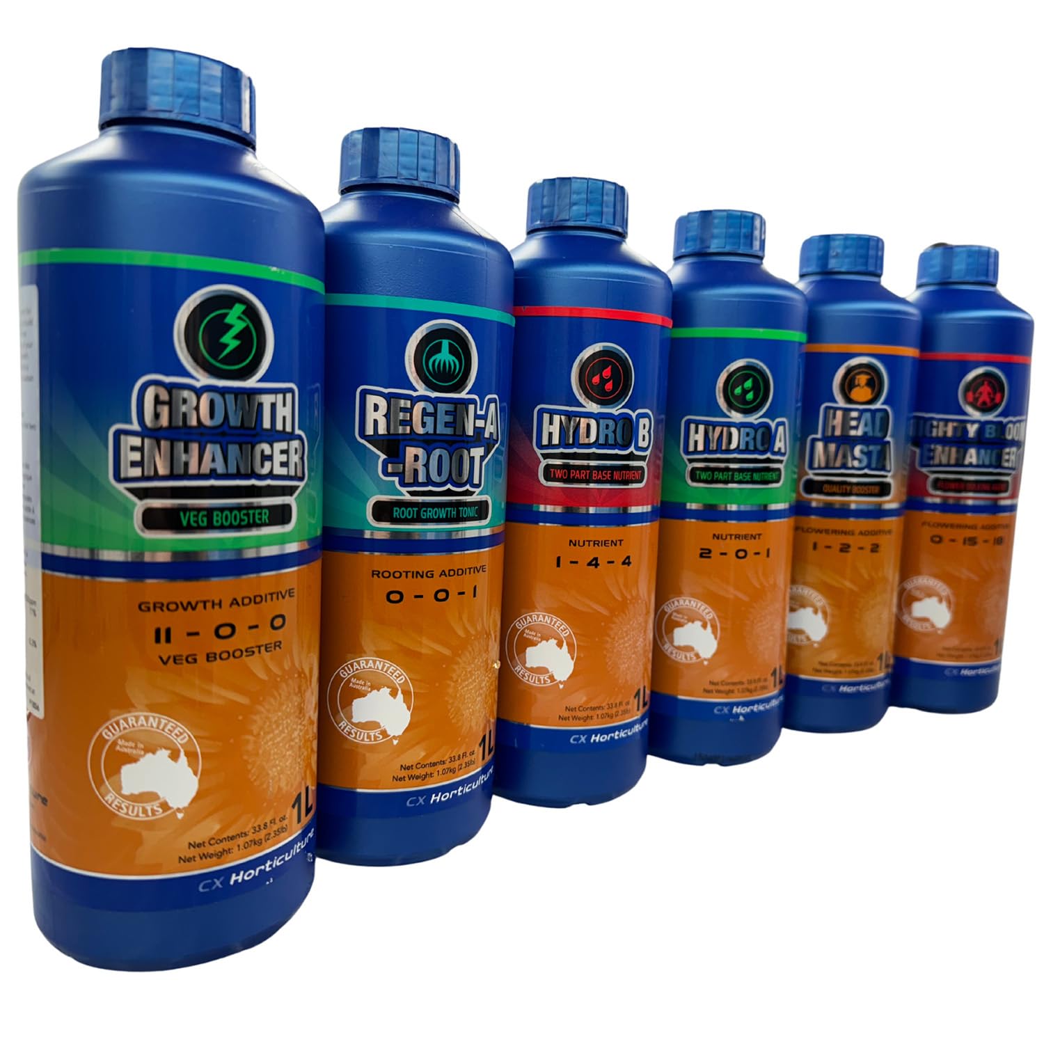 Amazon.com: Hydroponic Nutrient Kit by CX Horticulture - 1 Liter of ...