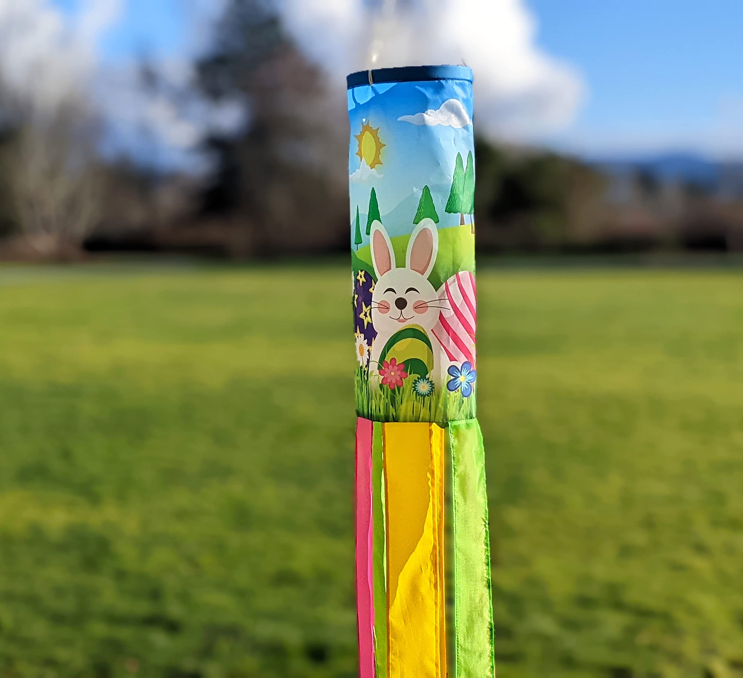 Bunny Windsock Madrona Brands Easter - 60 Inch Outdoor Spring ...