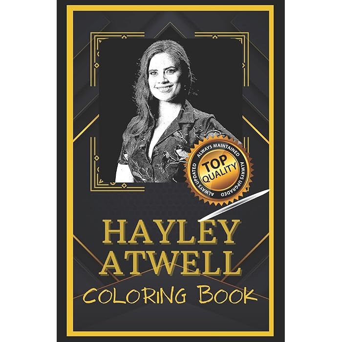 Buy Hayley Atwell Coloring Book: Humoristic and Snarky Coloring Book ...