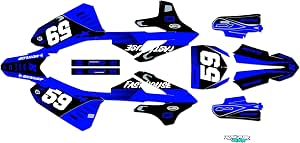 Amazon.com: Kalair GFX Graphics Kit for Yamaha YZ 85 (2022-2023) SWIFT ...