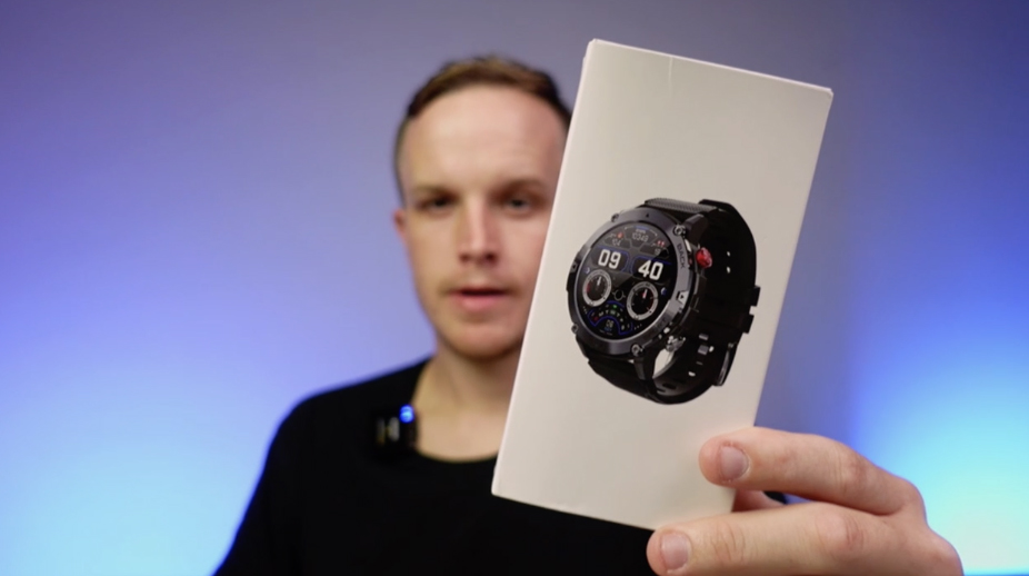 Watch Outdoor Smart Watch Unbox and First Look on Amazon Live