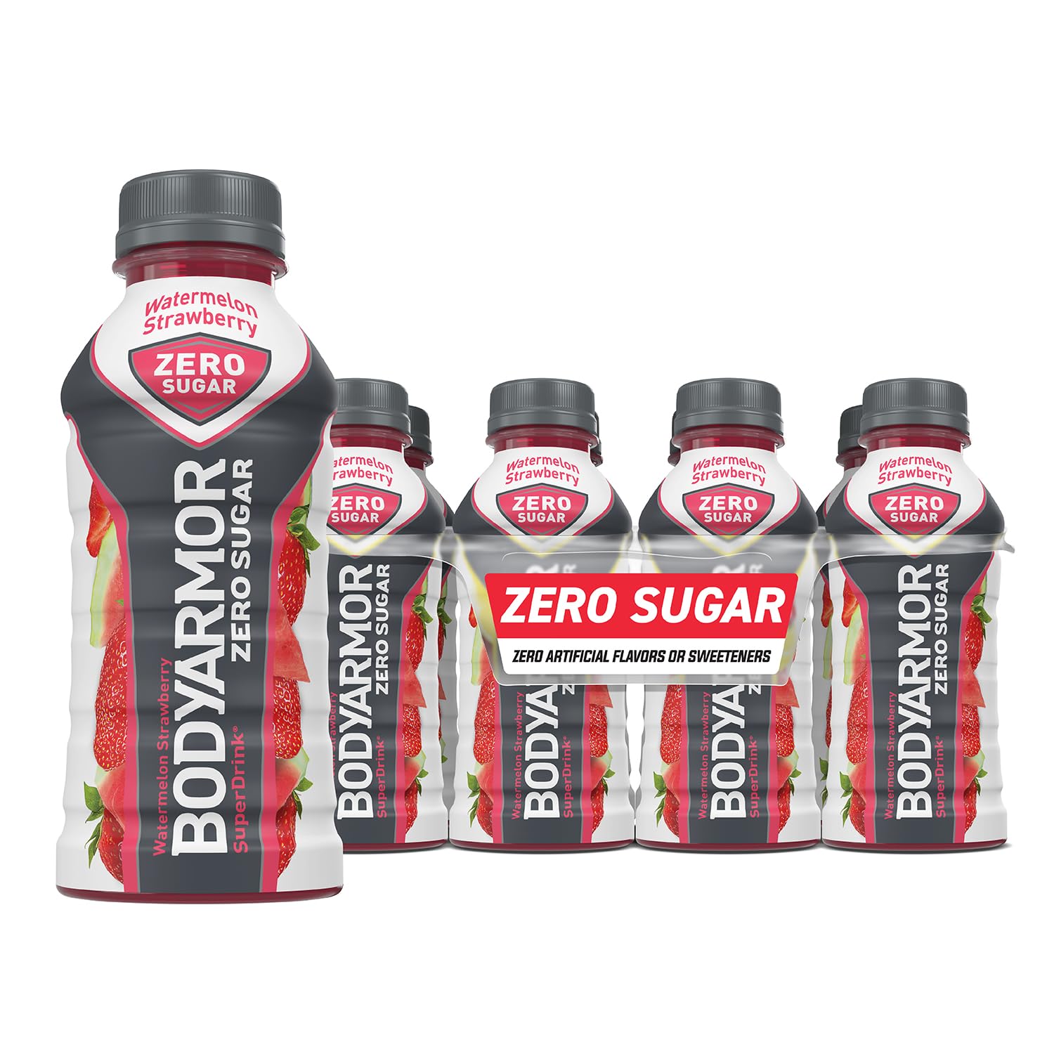 Amazon.com : BODYARMOR ZERO Sugar Watermelon Strawberry, Sugar Free ...