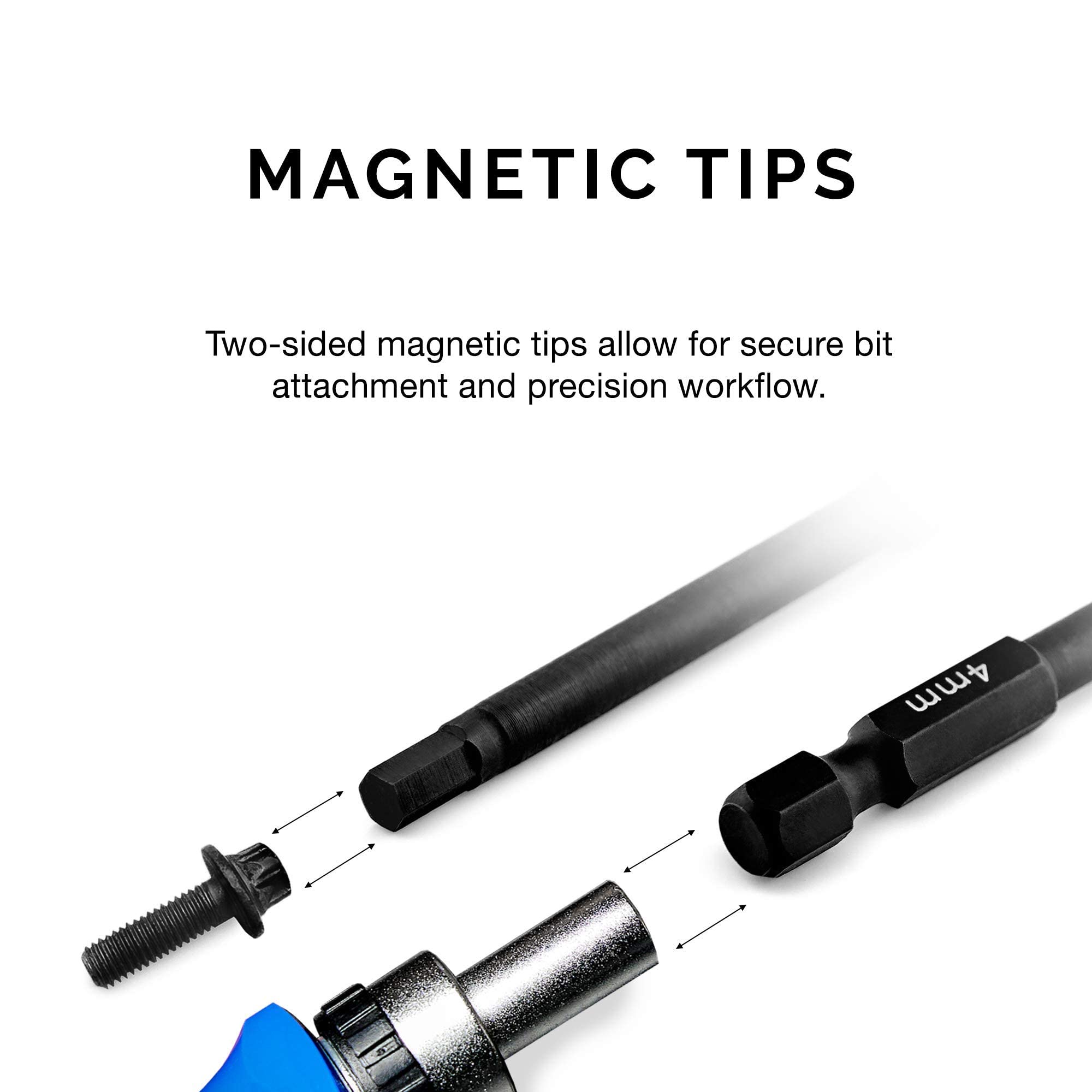 Snapklik.com : NEIKO 01148A Hex Allen Power Bit Set, 11-Piece Metric ...