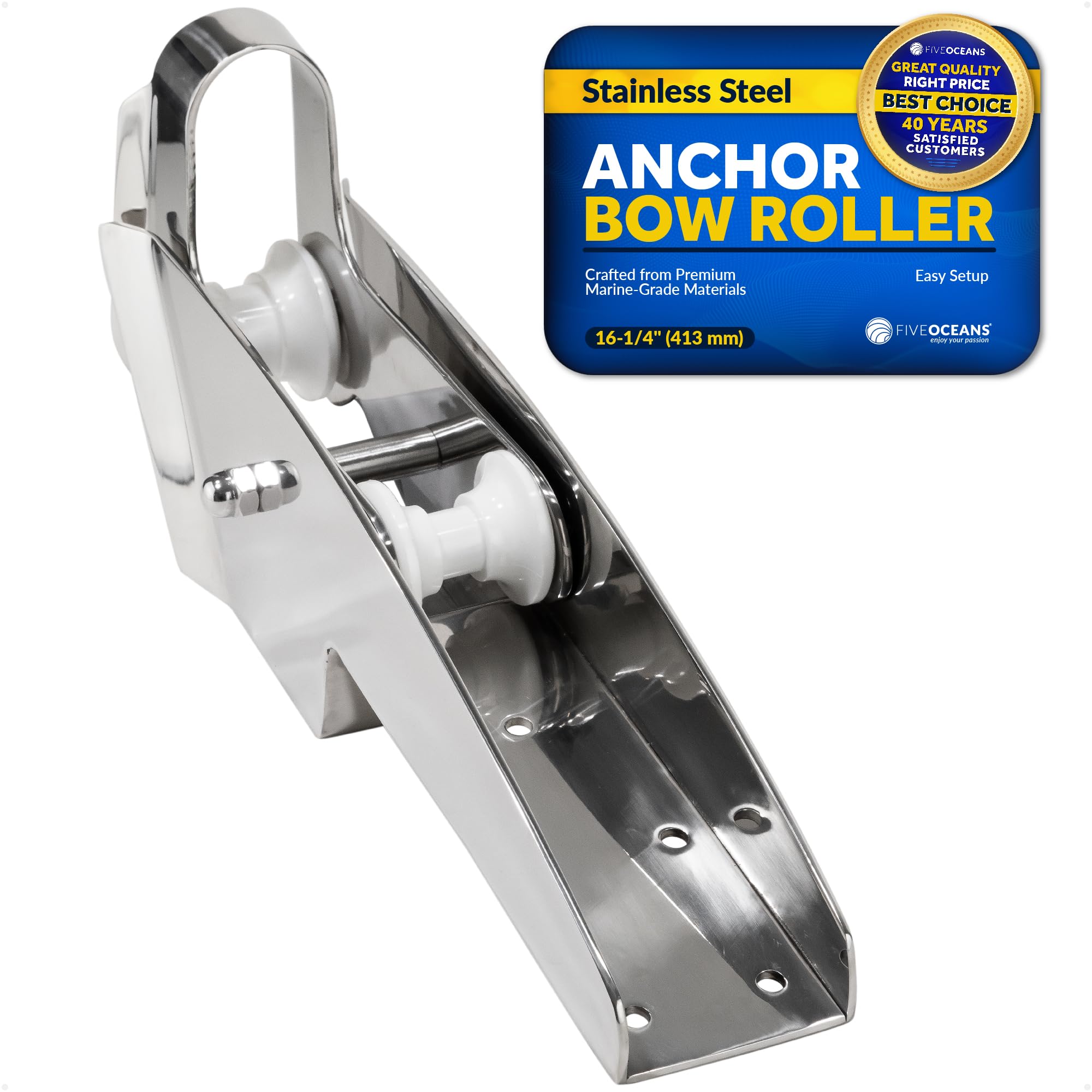 LAUNCH Vehicle Diagnostic Tools Polished Stainless Steel Anchor Roller ...